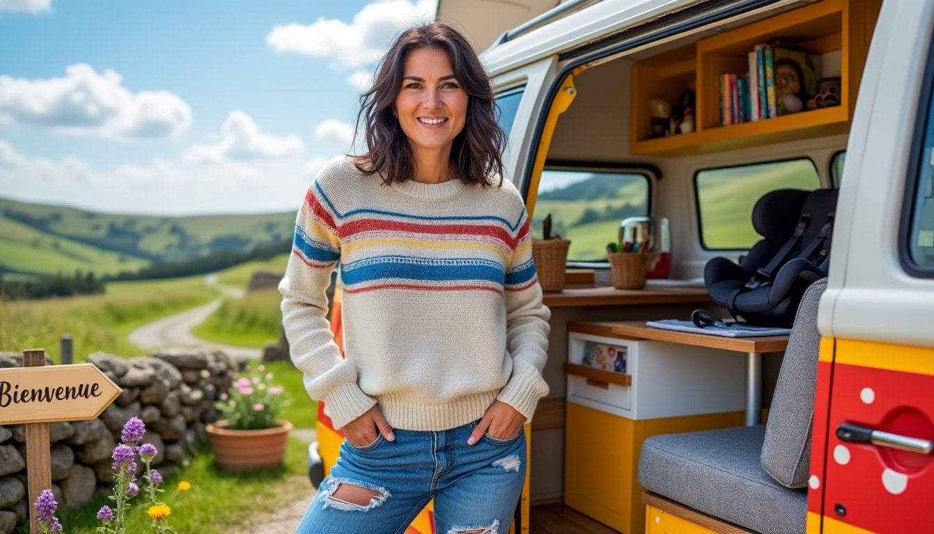Une Bretonne transforme son amour des tout-petits en créant des vans ...