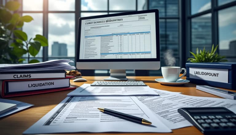 Comprendre la déclaration de créances lors d'une liquidation judiciaire