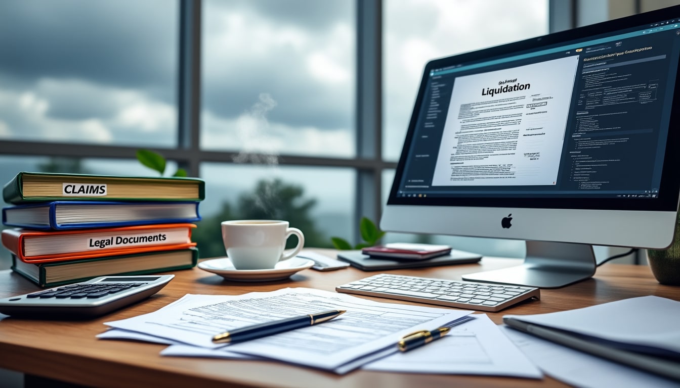 Comprendre la déclaration de créances lors d'une liquidation judiciaire
