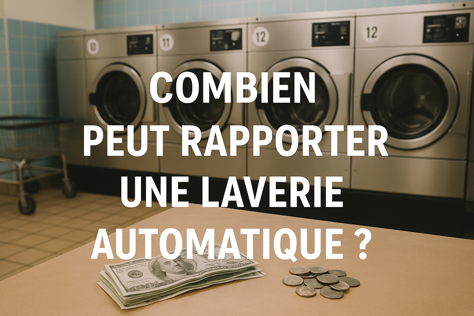 Laverie automatique → Combien peut-elle rapporter ? | Club Entreprise